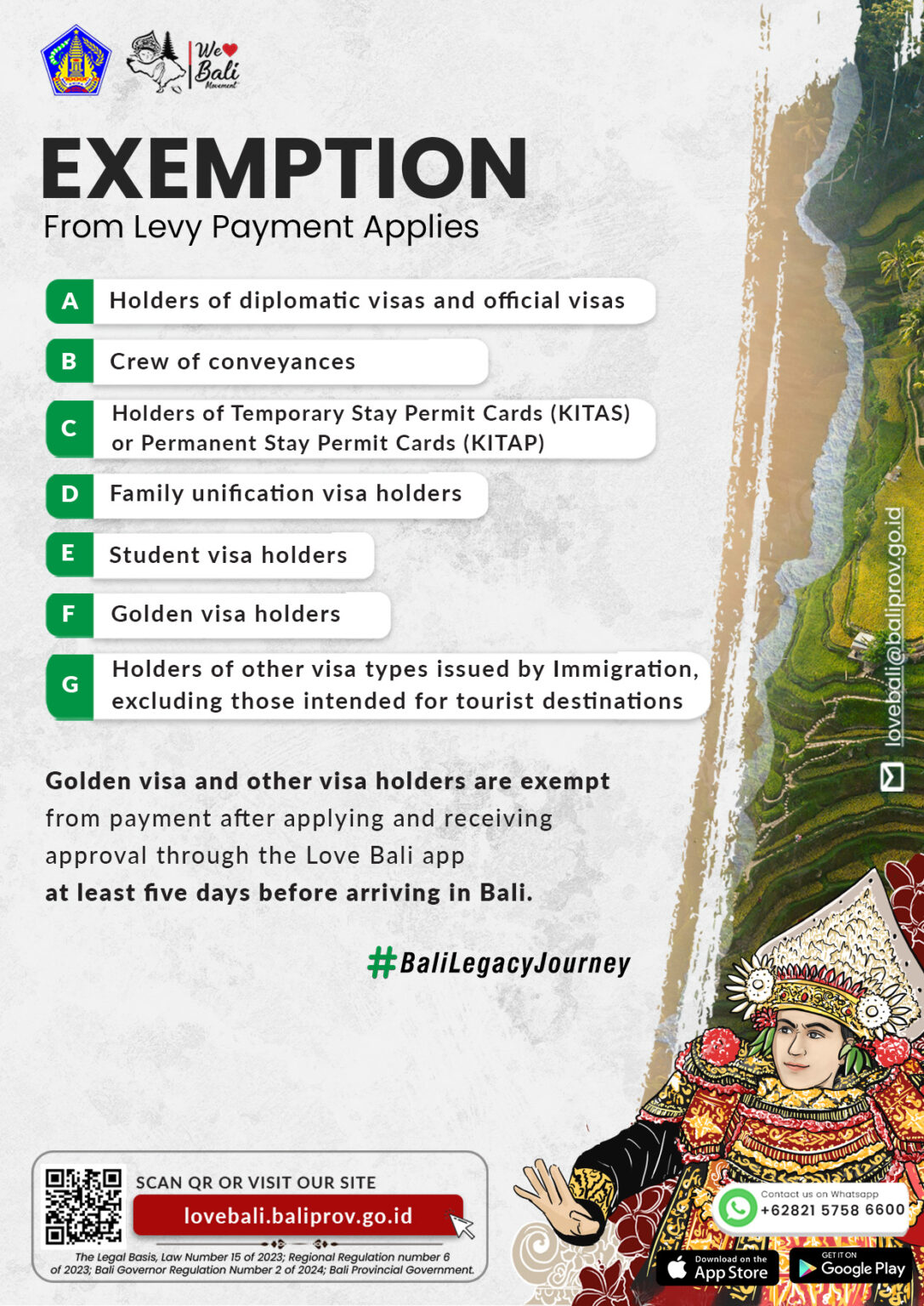 Bali Calender of Event 2025 – Bali Government Tourism Office