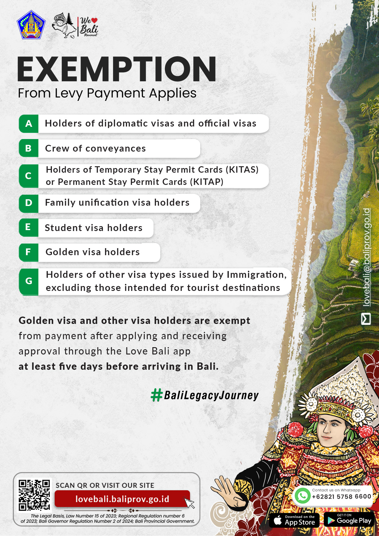 Bali Calender of Event 2025 – Bali Government Tourism Office